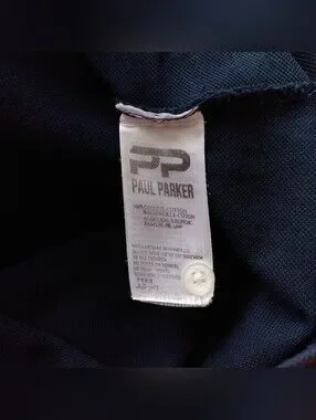 Paul Parker | Shirts | Paul Parker 982 Sailing Team Slim Fit Crest Logo ...